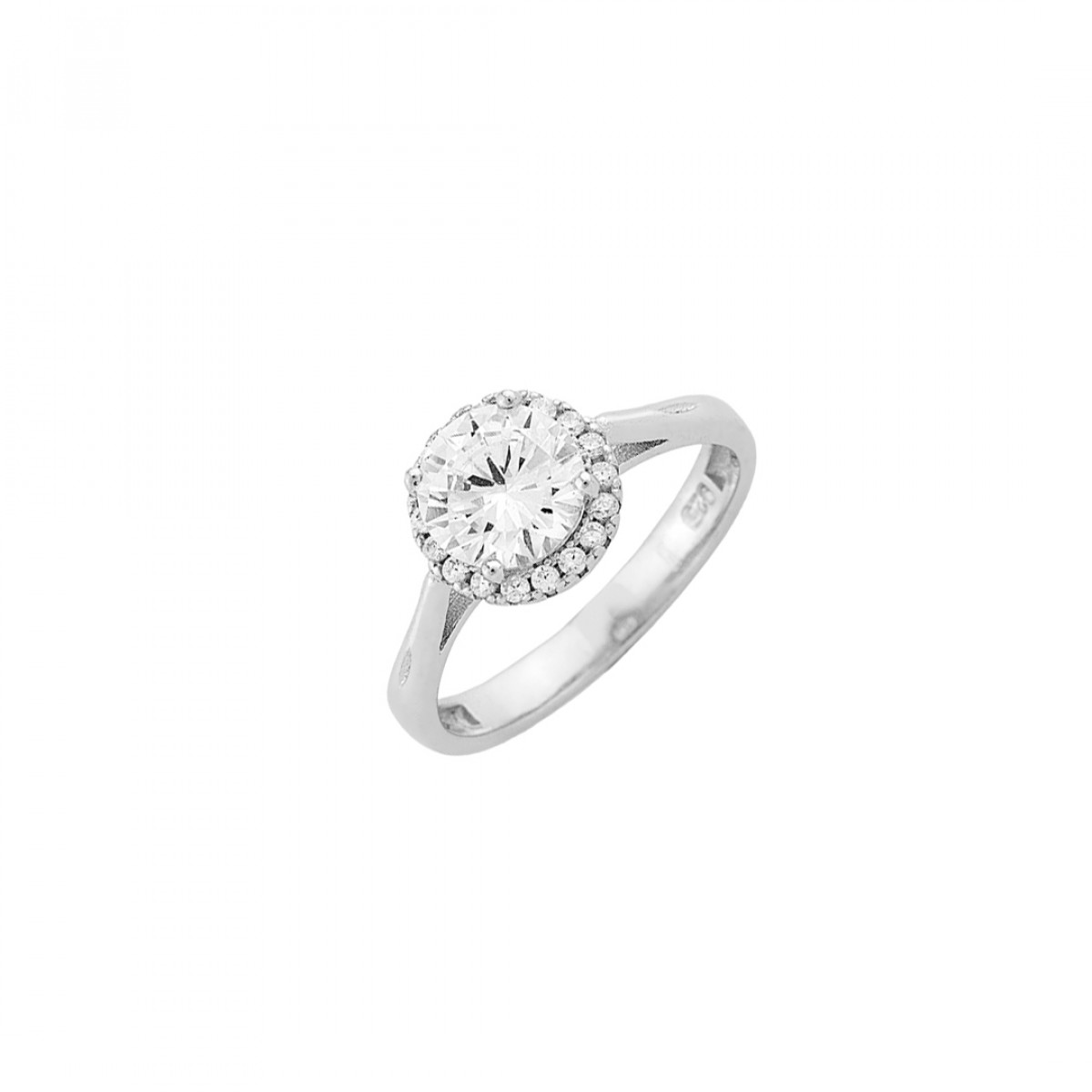 Sterling silver 925° cz ring